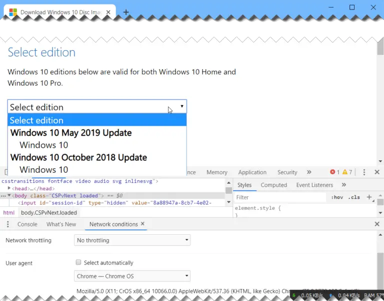 Download Windows 10 ISO Files (Direct Download Links)