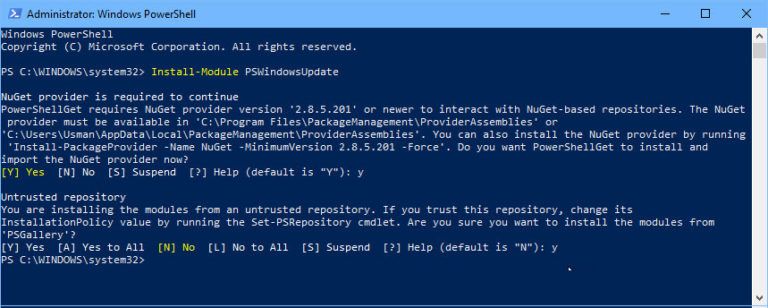How To Run Windows Update From Command Line (CMD & PowerShell)