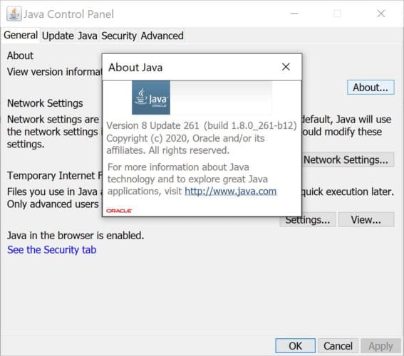 Download And Install Java 8 Update 261