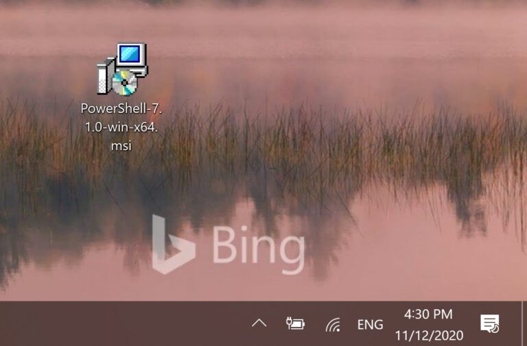 Download And Install PowerShell 7.1 In Windows 10