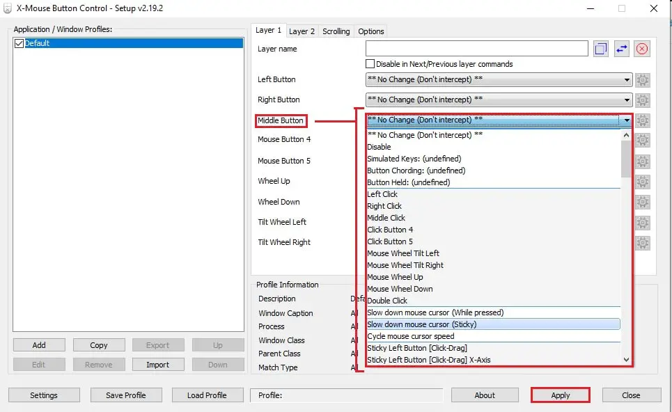 How To Remap Mouse Scroll Wheel Click Function
