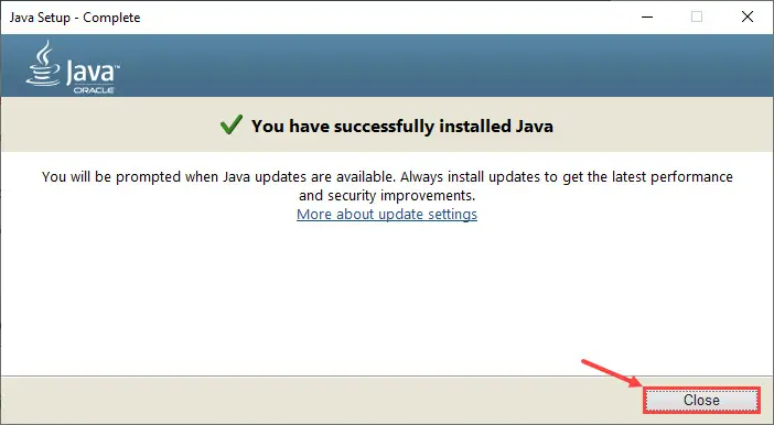 Download And Install Java 8 Update 291