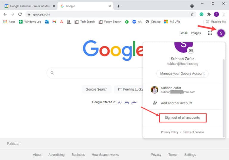 How To Change Default Google Account On Desktop And Mobile