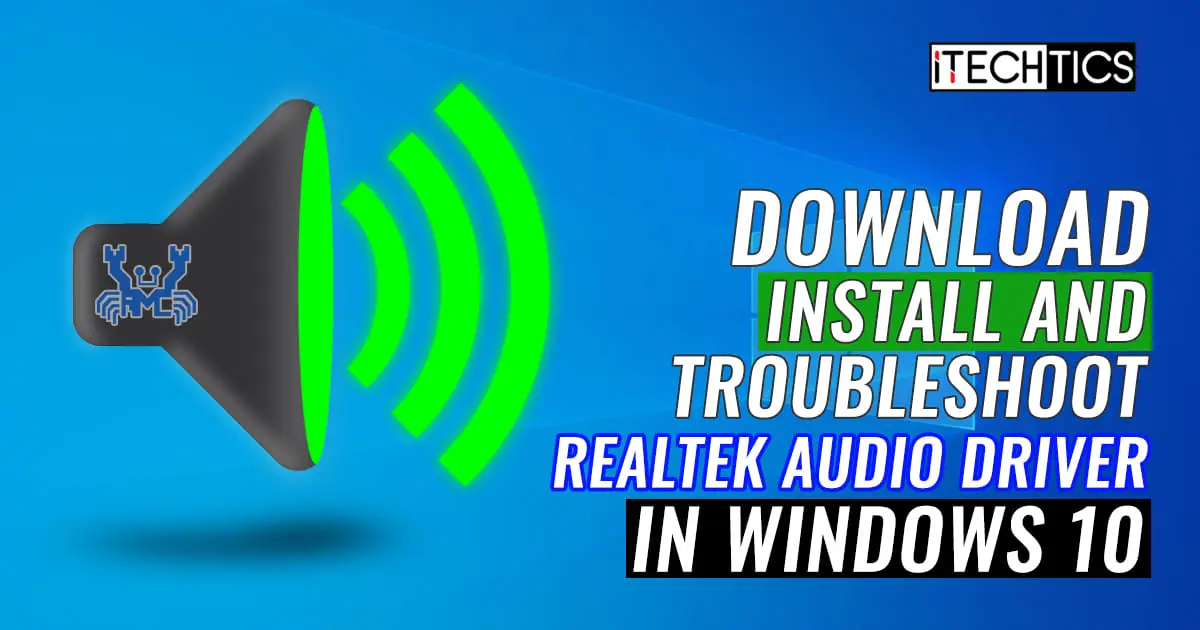 How To Download And Install Realtek HD Audio Manager And Driver For ...