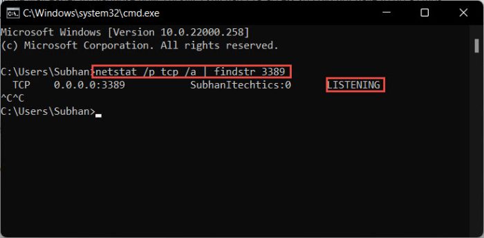 How To Start Remote Desktop Connection (mstsc) Using Command Line