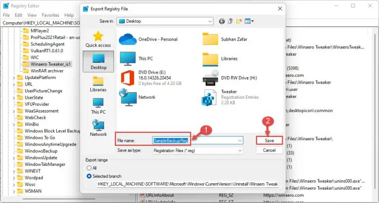 How To Uninstall Programs Using Windows Registry