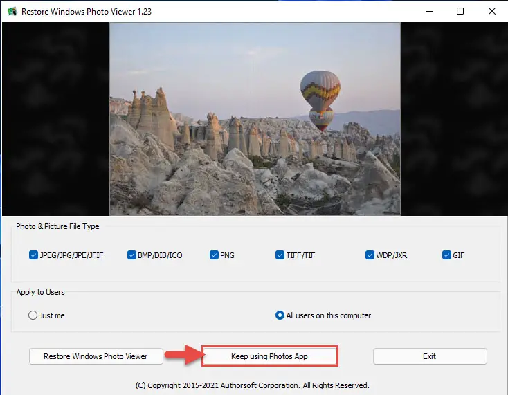 How To Enable/Restore Windows Photo Viewer In Windows 11/10