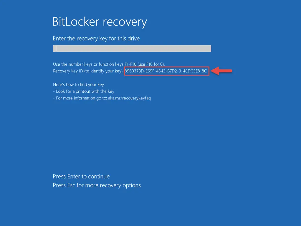 What Is BitLocker Recovery Key And How To Find It