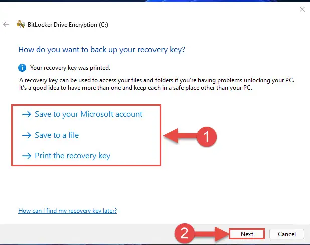 What Is BitLocker Recovery Key And How To Find It