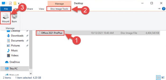 How To Mount ISO Images In Windows 11/10