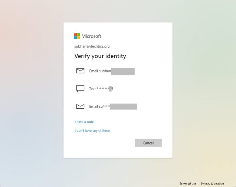 How To Turn On Two-Factor Authentication On Microsoft Account