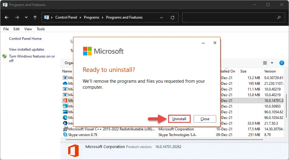 3 Ways To Uninstall Microsoft Office 2021
