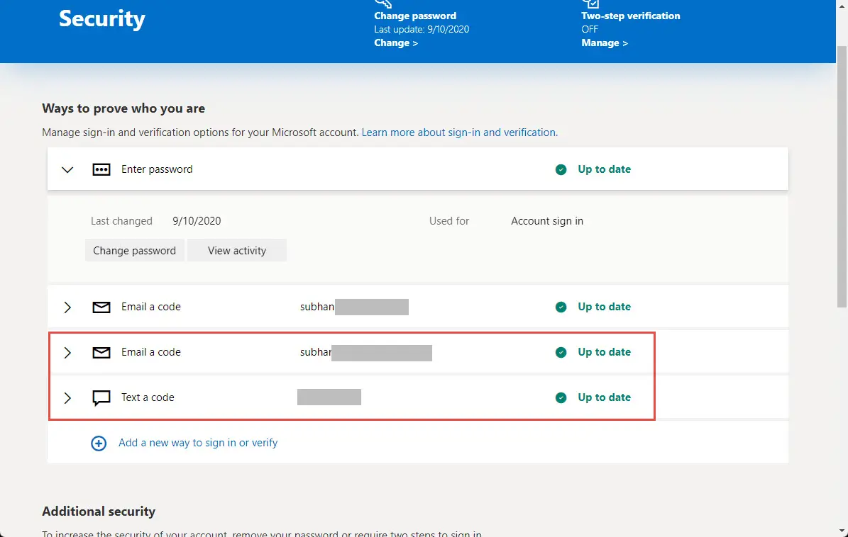 How To Turn On Two-Factor Authentication On Microsoft Account