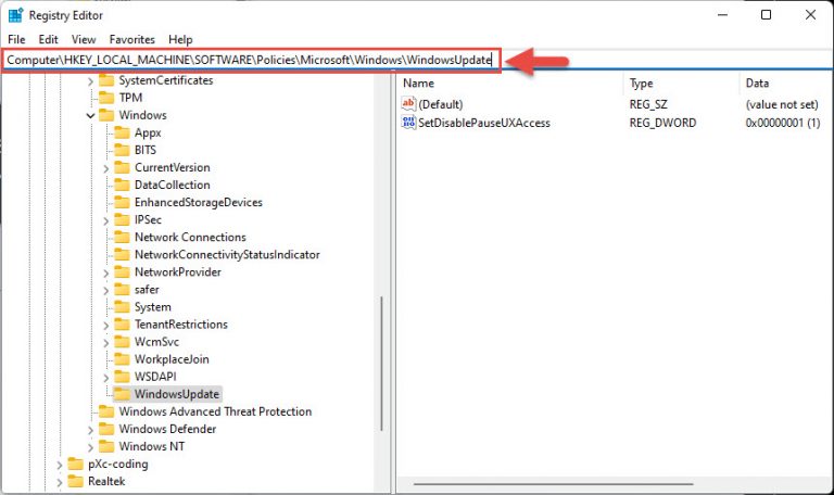 Fix Pause Windows Updates Option Grayed Out In Windows 1110