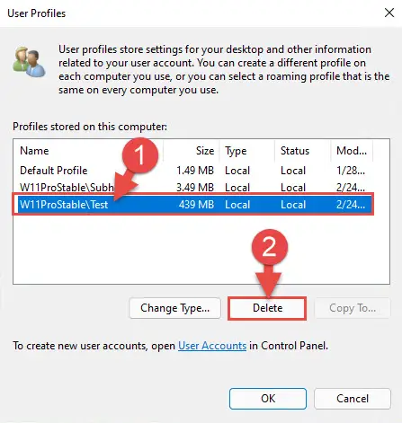 Delete Windows User Profile To Safely Reset Your Account