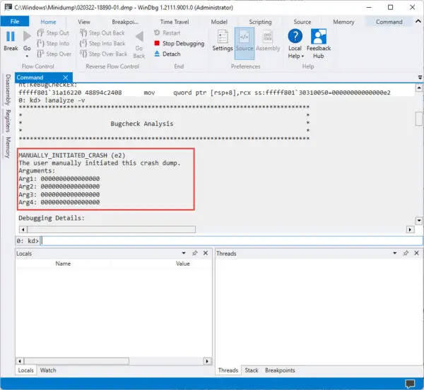 How To Open And Analyze Crash Memory Dump Files In Windows