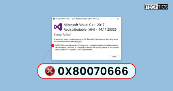 How To Fix Error Code 0x80070666 While Installing Microsoft Visual C++ ...