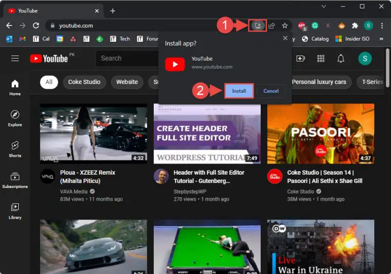 2 Ways To Install Youtube App On Windows 11
