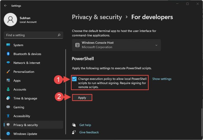 How To Enable Script Execution In Windows PowerShell