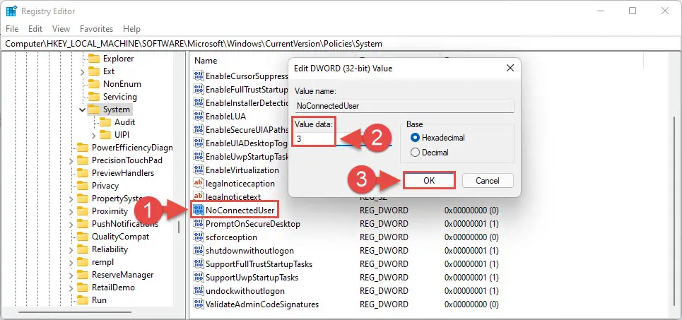 3 Ways To Remove/Disable Microsoft Account In Windows 11/10