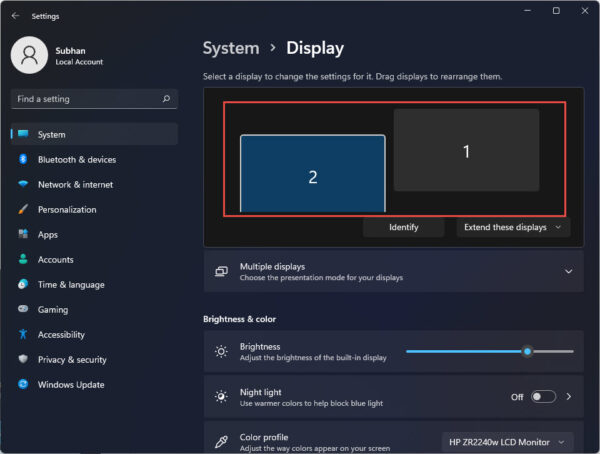 3 Ways To Change Primary Monitor In Windows 11/10