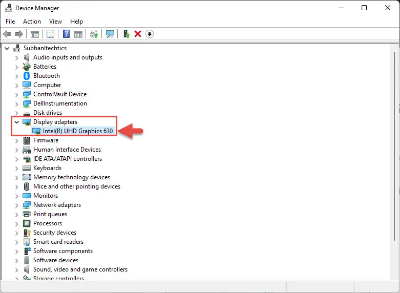 6 Ways To Find Graphics Card (GPU) Information In Windows 11/10