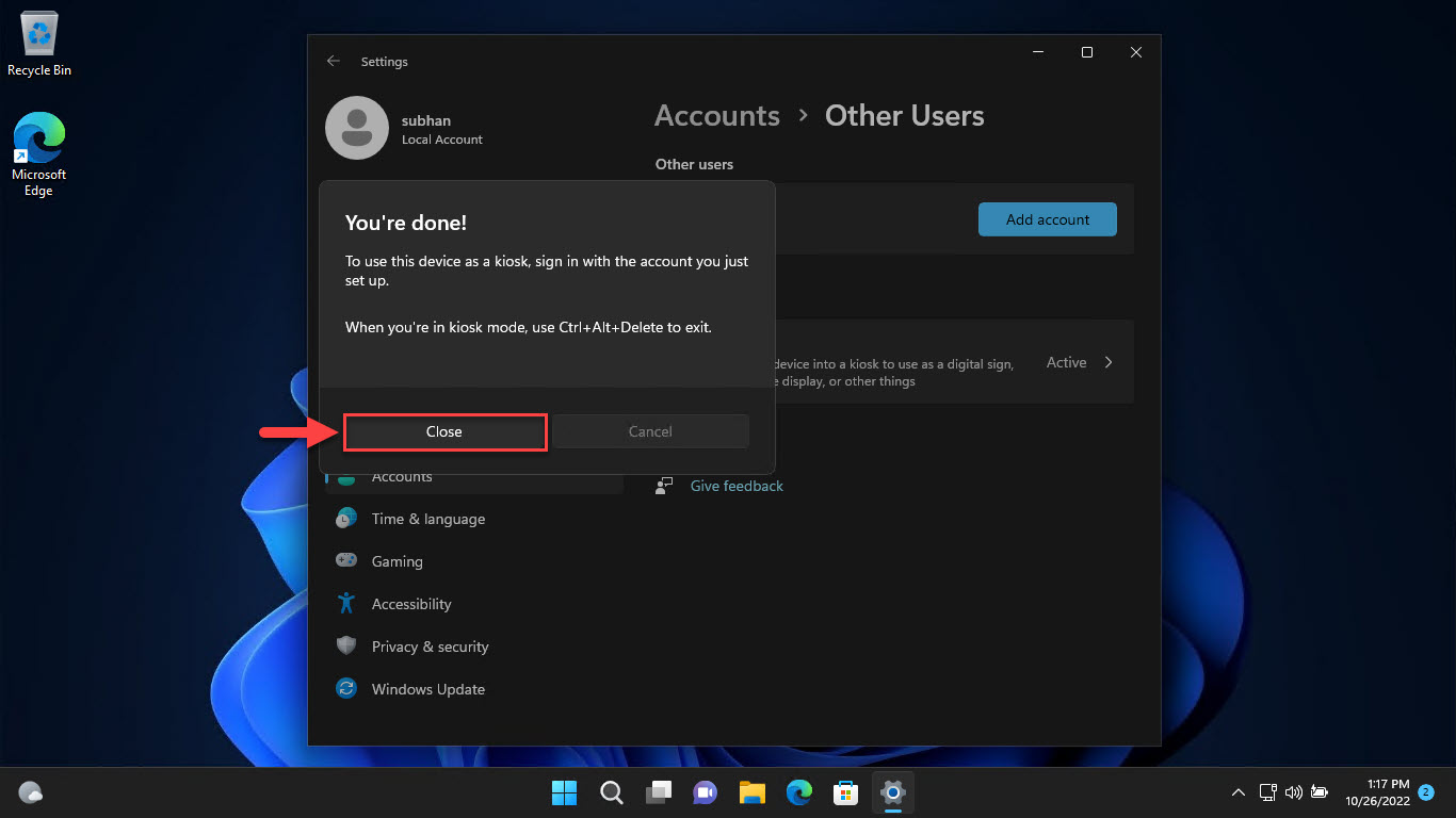 What Is Kiosk Mode (Assigned Access) In Windows And How To Set It Up