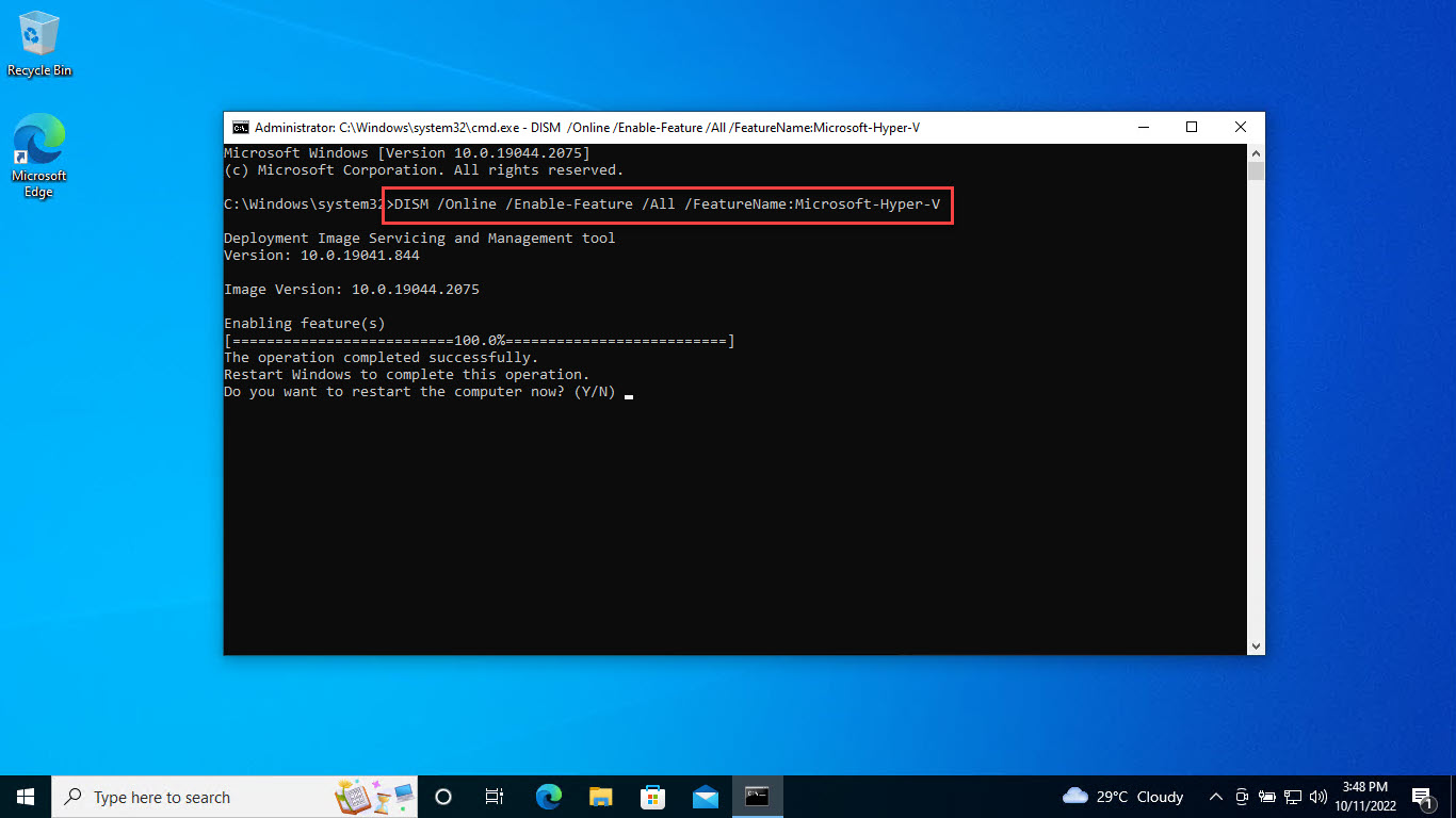 How To Enable Hyper-V On Windows 10 (Home & Pro)