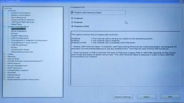 What Is Network Stack In UEFI/BIOS