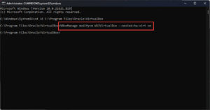 How To Enable Nested Virtualization (VT-x) On Hyper-V, VMWare, VirtualBox VMs In Windows