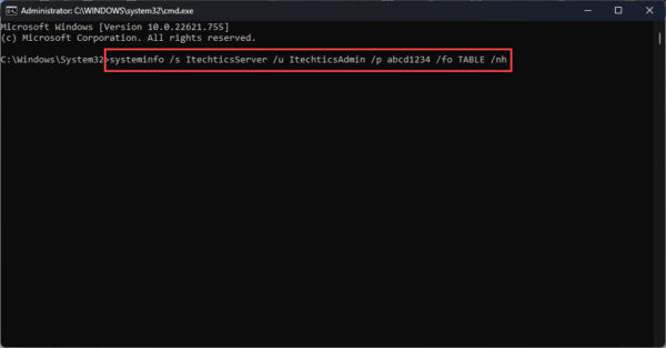 How To Get System Information Using SystemInfo And MSInfo32 Tools