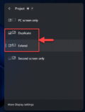 How To Duplicate Or Extend Screen On Windows 11/10