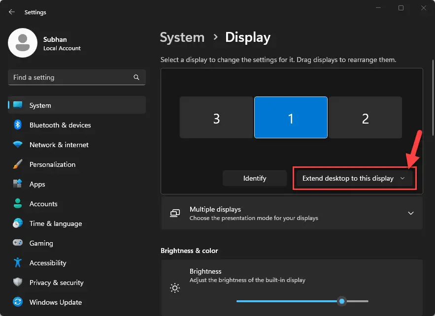 How To Duplicate Or Extend Screen On Windows 11/10