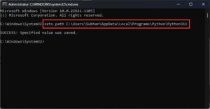 How To Fix "Pip Is Not Recognized As An Internal Or External Command" In Windows