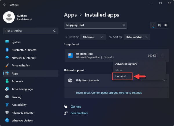 Download And Use Free Snipping Tool For Windows 11