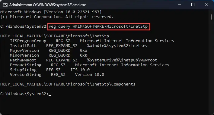 5 Ways To Check Installed Version Of IIS In Windows
