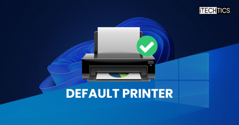 3 Ways To Set Default Printer In Windows 11/10