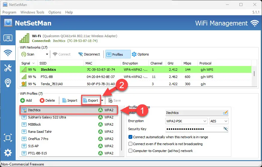 How To Back Up And Restore Wi-Fi Profiles And Passwords On Windows