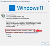 5 Ways To Check Installed Version Of IIS In Windows