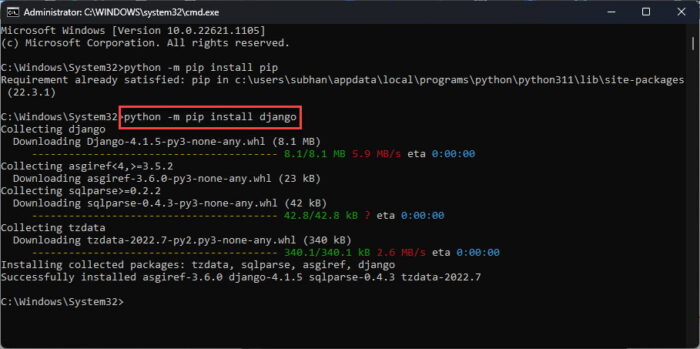 How To Fix "Pip Is Not Recognized As An Internal Or External Command ...
