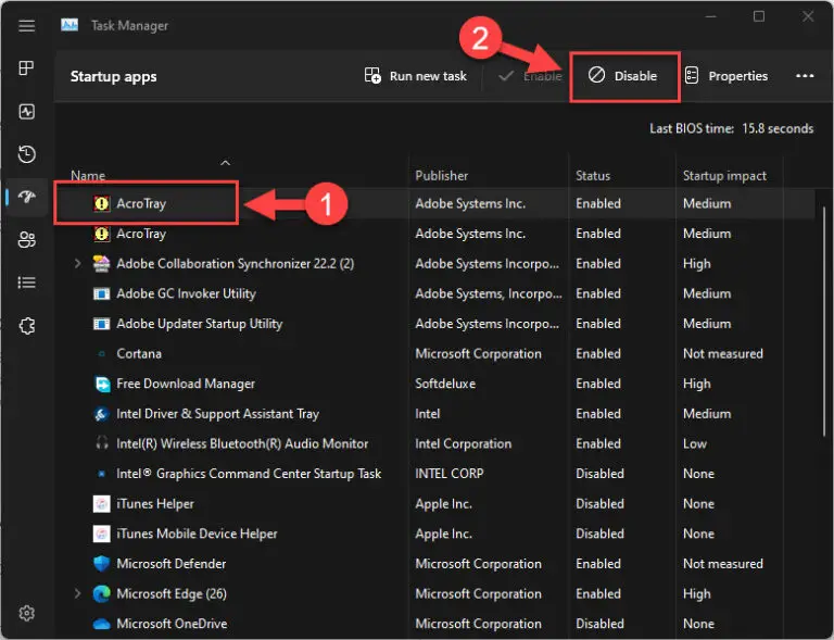 What Is AcroTray And How To Disable It