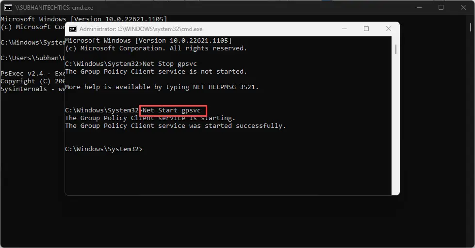 How To Fix GPUpdate /Force Not Implementing Policy
