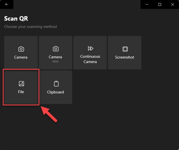 How To Scan QR Codes On Windows (With And Without Camera)