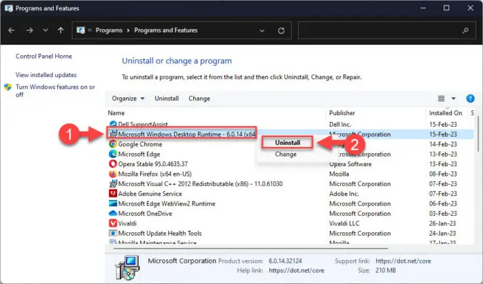 Download .NET 6.0.14 (Offline Installers)
