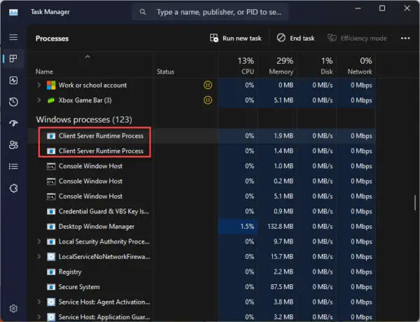 How To Fix "Client Server Runtime Process" (csrss.exe) High GPU Usage
