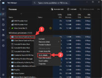 How To Fix "Client Server Runtime Process" (csrss.exe) High GPU Usage