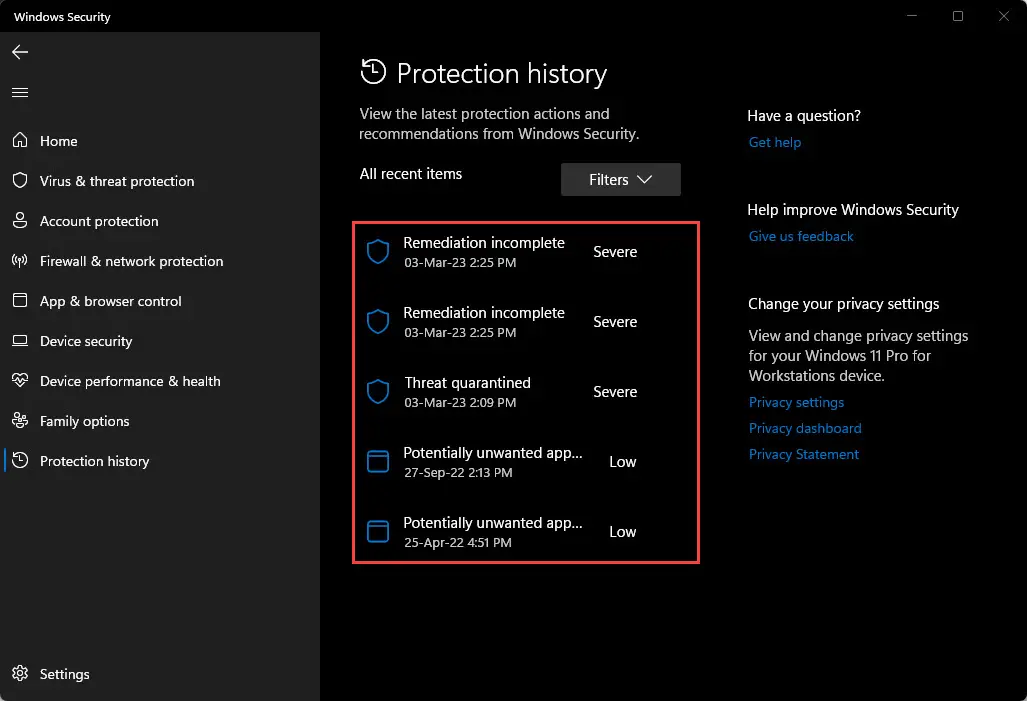 2 Ways To Restore, Recover Quarantined Files In Microsoft Defender