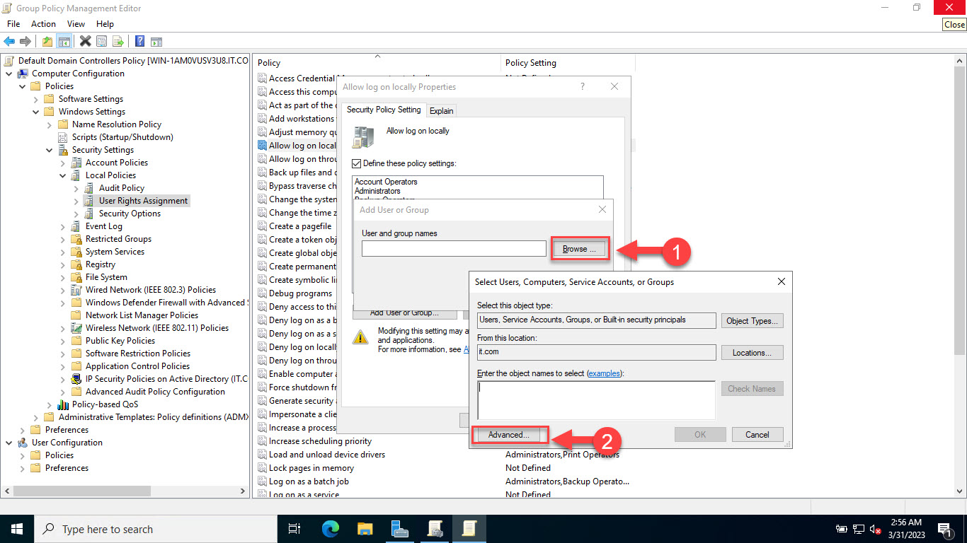 How To Fix "The Sign-in Method You're Trying To Use Isn't Allowed" Error On Windows, Server