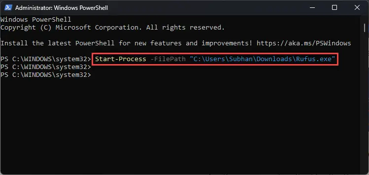 4 Ways To Run Executable (.EXE) Files Using PowerShell