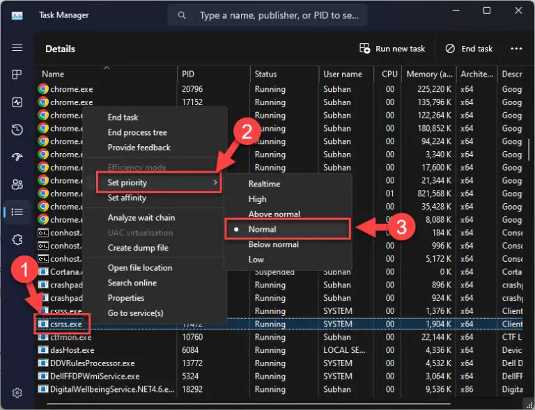 How To Fix "Client Server Runtime Process" (csrss.exe) High GPU Usage